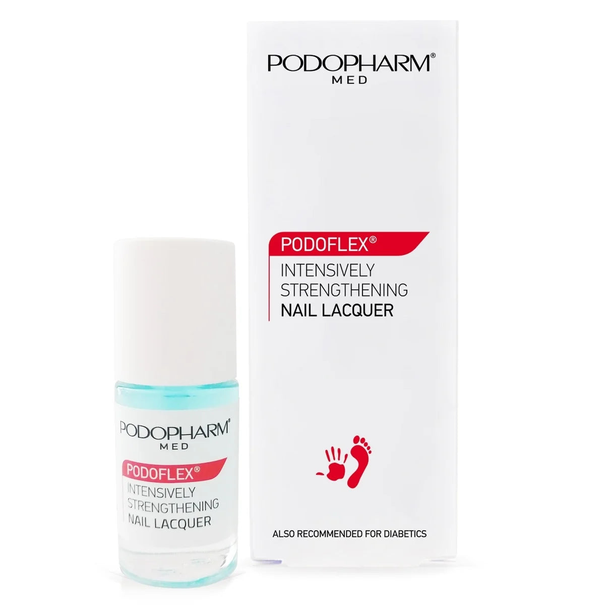 Podopharm Med Podoflex Intensively Strengthening Nail Lacquer 9ml — DM one